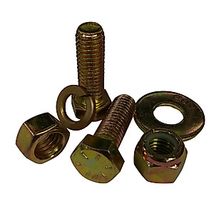 5170 Piece Grade 8 USS Hex Head Cap Screw (Bolt), Nut, and Washer Assortment 1/4"-3/4" Coarse Thread Set