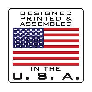 RN BSN Badge Buddy - Horizontal - Heavy Duty Spill Proof & Tear Resistant Cards - 2 Sided - Quick Role Identifier ID Buddy for BSN Registered Nurses - USA Printed by Specialist ID (1 Single, Blue)