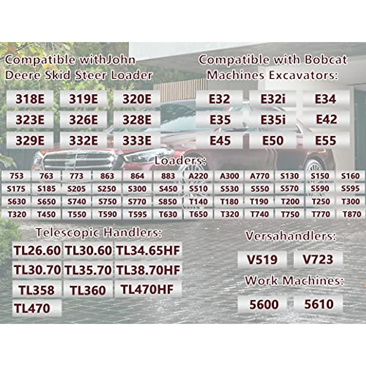 MIKODA 7246802 AT406475 Hydraulic Female Flat Face Quick Coupler Skid Steer Φ48mm Thread, Compatible with Bobcat John Deere Skid Steer Loader 318E 319E 320E 323E 326E 328E 329E 332E