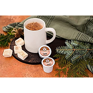 Victor Allen's Coffee Milk Chocolate Flavored Hot Cocoa Mix, 42 Count, Single Serve K-Cup Pods for Keurig K-Cup Brewers