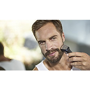 Philips Norelco Multi Groomer 29 Piece Mens Grooming Kit, Trimmer for Beard, Head, Body, and Face - NO Blade Oil Needed, MG7791/40