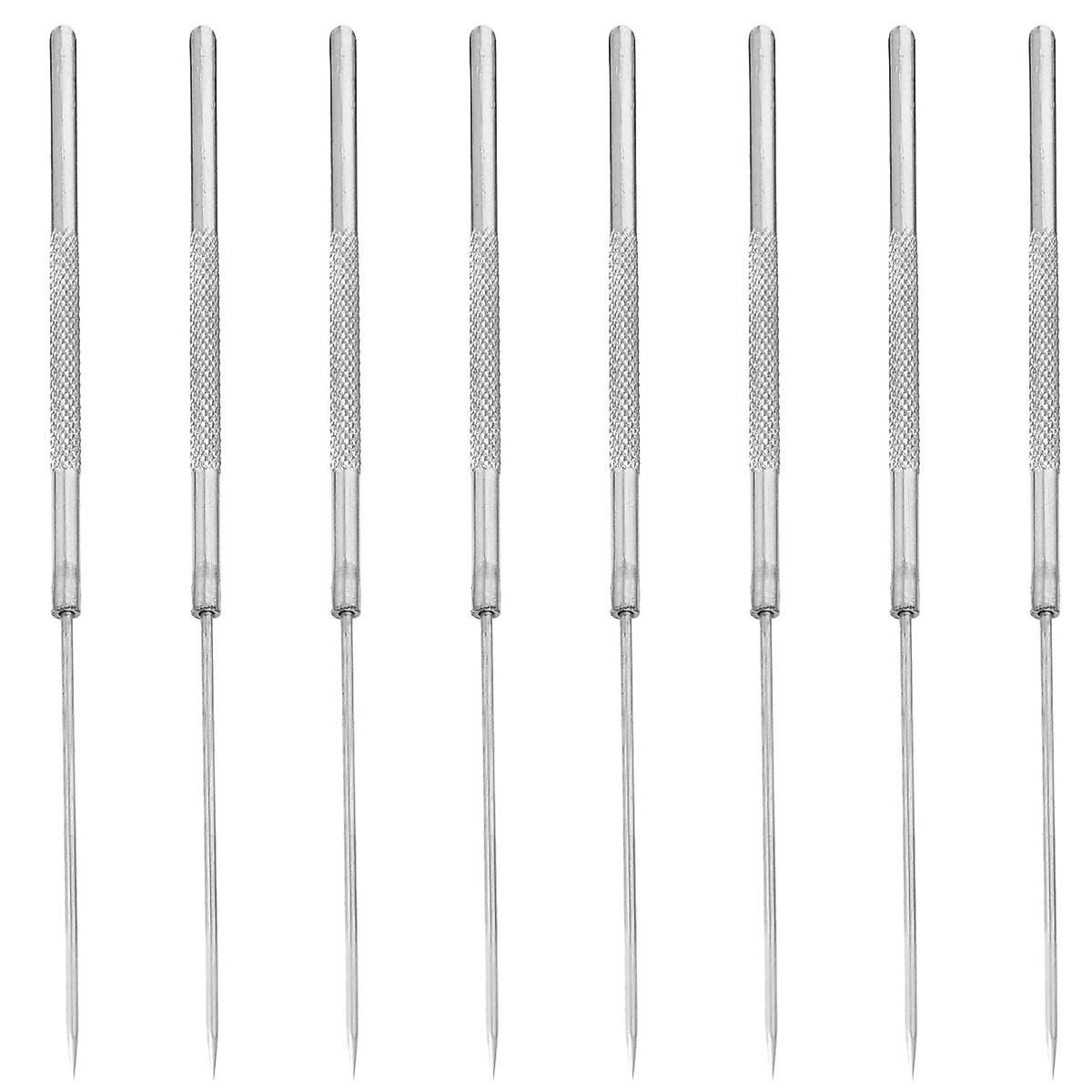 Baluue 8pcs Dissection Needle Stainless Steel Single End Probe Lab Bio Experiment Dissection Tools for Medical Students and Veterinary