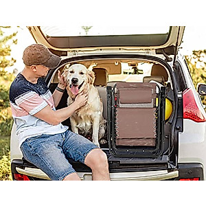 Pazidom Zero Gravity Chair Folding Lounge Chair Lawn Chair Adjustable Camping Reclining Chair with Pillow and Cup Holder Trays, Folding Chair Outdoor Chair - Breatheable & Tear-Resistant Mesh, Brown