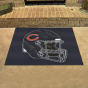 FANMATS - 5709 NFL Chicago Bears Nylon Face All-Star Rug 34"x45"