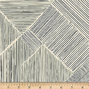 Art Gallery Fabrics Art Gallery Indie Boheme Trouvaille Routes Sand Fabric, Cream