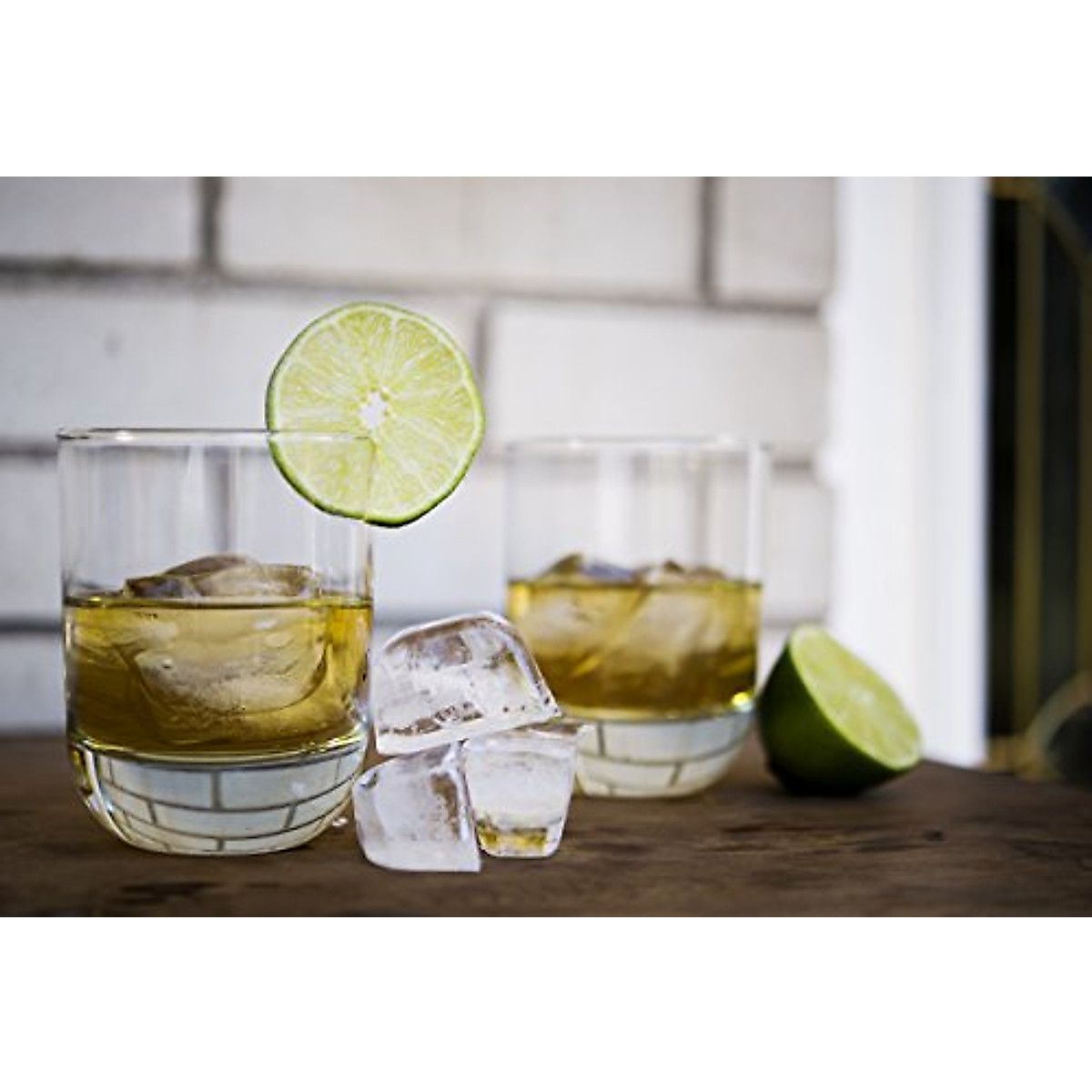 Kitch Easy Release White Ice Cube Tray, 16 Cube Trays (Pack of 4) (4 Pack - 64 Cubes)