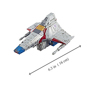 Transformers Toys Generations War for Cybertron Voyager Wfc-S24 Starscream Action Figure - Siege Chapter - Adults & Kids Ages 8 & Up, 7"
