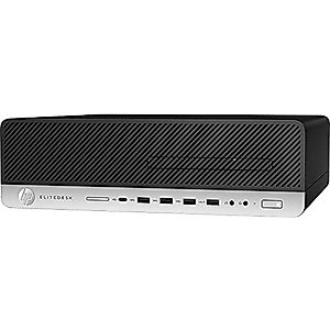 HP EliteDesk 800 G3 SFF Desktop Intel i7-6700 UP to 4.00GHz 16GB DDR4 New 512GB NVMe M.2 SSD Built in WiFi BT Dual Monitor Wireless Keyboard & Mouse Support Win10 Pro (Renewed)
