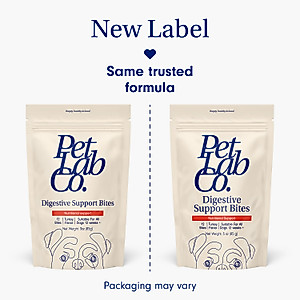 PetLab Co. Digestive Support Bites - Dog Training Treats - Chewy Dog Treats to Support Gut Health - Training Treats for Dogs - Premium Ingredients and Nutritional Benefits - Delicious Puppy Treats