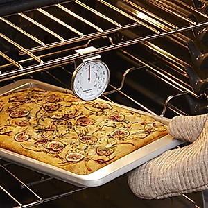 KitchenAid KQ903 3-in Dial Oven/Appliance Thermometer, TEMPERATURE RANGE: 100F to 600F, Stainless Steel