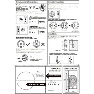 Delaney Hardware 370106 Chrome Contemporary Privacy Square Pocket Lock Polished