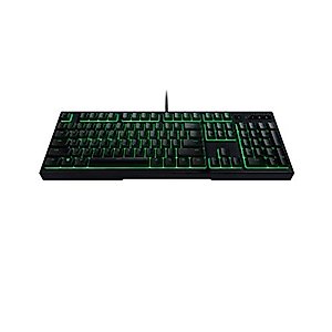 Razer ORNATA Expert: Mecha-Membrane - Individually Backlit Mid-Height Keys - Leatherette Wrist Rest - Gaming Keyboard - Gaming Keyboard (RZ03-02041800-R3U1)