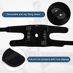 Hocafer Plus Size Knee Brace XL-8XL,Stable Support of The Decompression Knee, Effective Relief of ACL, Arthritis, Meniscus Tear, Tendinitis Pain, Adjustable Compression Band, Suitable for Men and Women (XL-2XL)