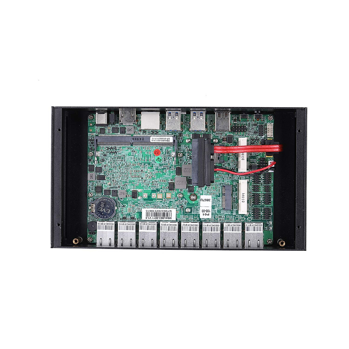 Mini Desktop Router Q375GE Intel Core I7-5500U,2.4Ghz 15W AES-NI (8Gb Ddr3 Ram 64Gb Ssd) Fanless,8 Intel Gigabit Nics,Windows,Linux,Sophos,Vyos,24/7