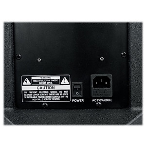 Rockville DX15 15" Class D 2000w PRO Powered Active DJ PA Speaker 500w RMS! Loud,Black