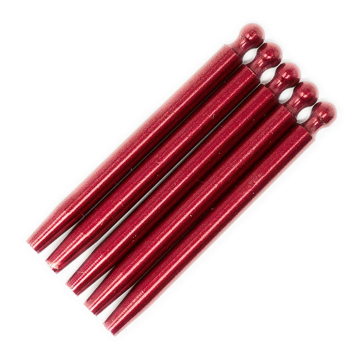 AirstreamIT Aluminum Cribbage Board Pegs - 5 Red, 5 Blue, 5 Silver, and 5 Turquoise - Standard 1/8 Inch Holes