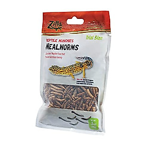 Zilla Reptile Munchies Mealworm .5 Ounces