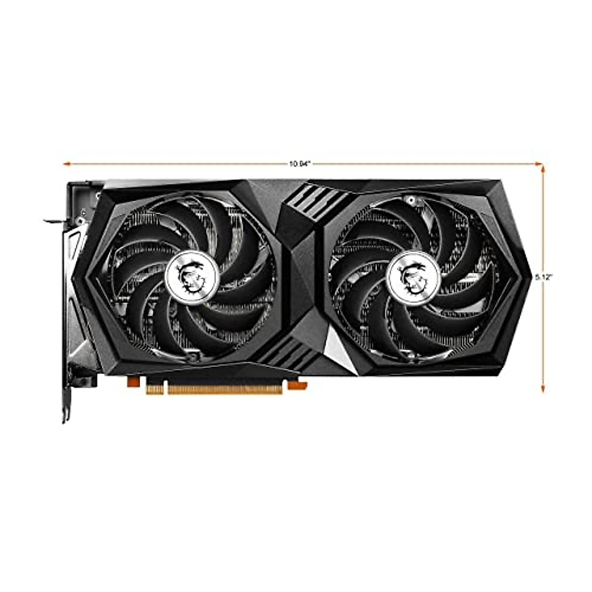 MSI Gaming GeForce RTX 3050 8GB GDDR6-128-Bit HDMI/DP PCIe 4 Torx Twin Fans Graphics Card for PC Gaming, NVIDIA GPU Video Card (RTX 3050 Gaming X 8G) Computer Graphics Cards (Renewed)