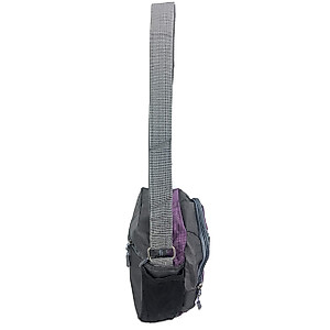 Maxx Gear Unisex Excursion Organizer Shoulder Bag Day Pack (Purple)