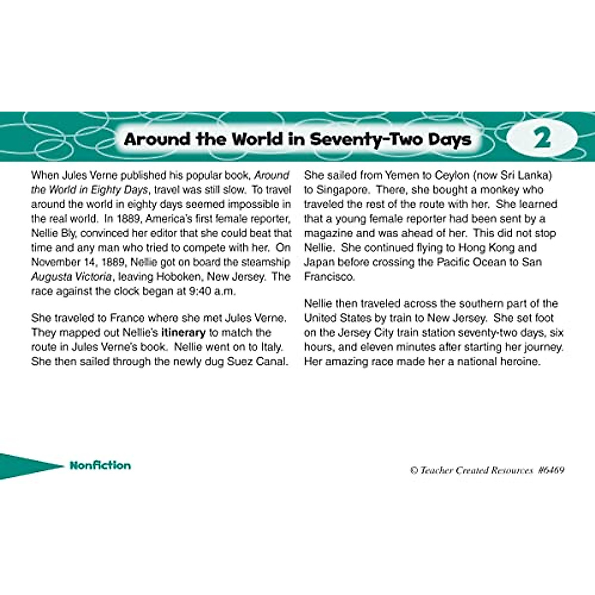 Teacher Created Resources Power Pen Learning Cards: Reading Comprehension Grade 6 (6469)