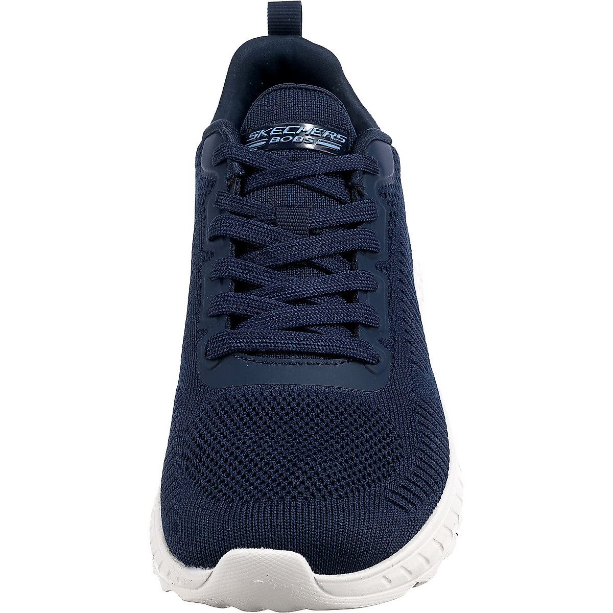 Skechers Women's Bobs Squad Chaos – Face Off Sneaker, Navy, 5 Wide