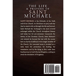 20th Street Products Saint Michael- Red- Slipknot Adjustable Bracelet plus The Life and Prayers of Saint Michael The Archangel book and Saint Michael Laminated Prayer Card