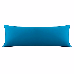 LCBD Rayon Made from Bamboo Teal Body Cooling Pillowcase 20x54 inches