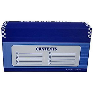 Treasure Chest Box - Superhero Blue