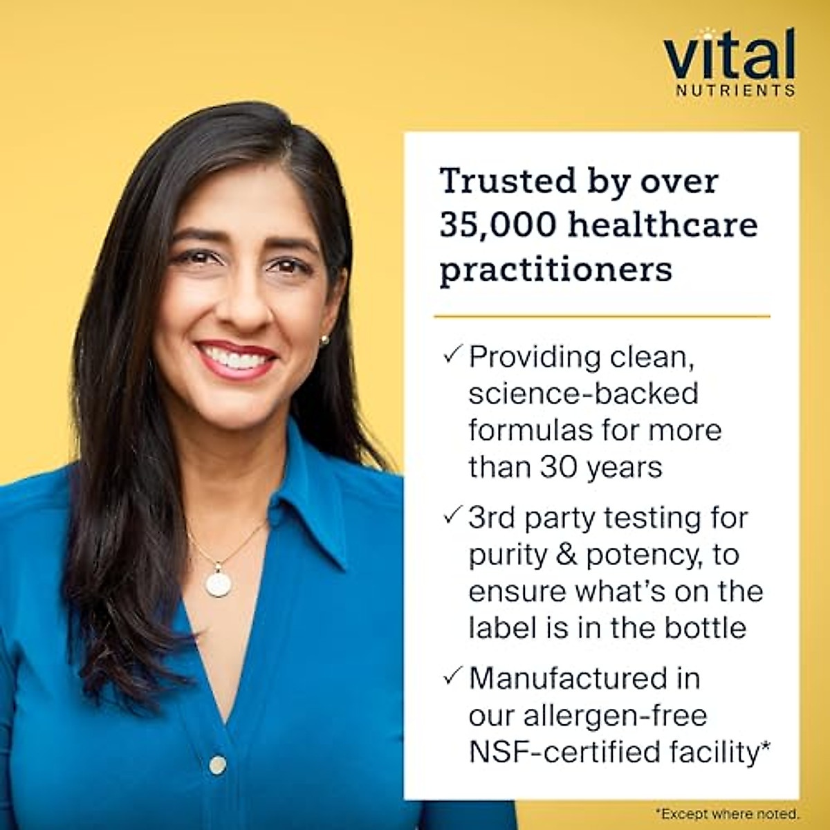 Vital Nutrients - Vital Brain Powder - Support for Brain Health and Cognitive Function - Vegetarian - Unflavored - 150 Grams