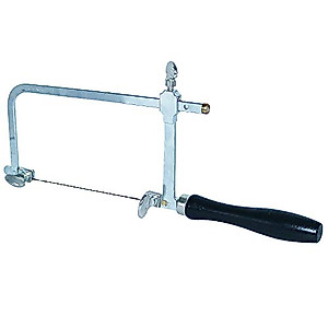 HEYMOUS Jewelers Saw Frame Set with Blades 12 Pieces Small Jewelry Saw Frame Kit Adjustable Cutting Tools