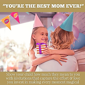 Confetti Polka Dot 60th Birthday Party Invitations, 20 5x7 Fill In Cards with Twenty White Envelopes by AmandaCreation