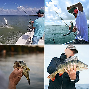 GaiRen Split Shot Fishing Weight Sinkers Kit Removable Rubber Weights for Carp Fishing Rigs Making End Tackle 10Sizes