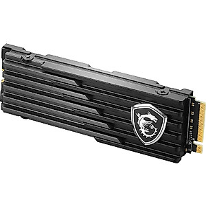 MSI SPATIUM M480 PCIe 4.0 NVMe M.2 2TB Play Internal SSD PCIe Gen4 NVMe (SPATIUM M480 PCIe 4.0 NVMe M.2 2TB Play)