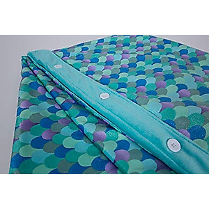 Fairfield Poly-Fil Weighted Blanket Insert 42in x 72in 12lb Bead Filler, white