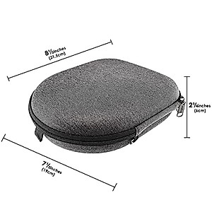 Kingshion Hard Headphone Case Compatible with Bang & Olufsen Beoplay H9i, H95, H9, H8, H8i, H6, H4, Travel Carrying Bag for Beoplay Portal Gaming Headset (Dark Grey)