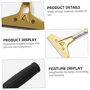 ULDIGI Cleaning Blade Sticker Stove Scraper Grout Cleaning Tool Putty Shovel Grout Tool Spackle Scraper Hand Tool Caulking Scraper Paint Scraper Paint Tools Marble Scraper Aluminum Alloy