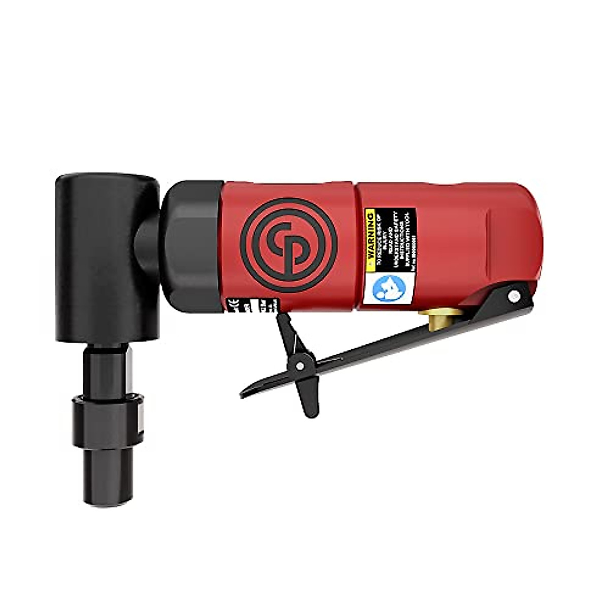 Chicago Pneumatic CP875 - Air Die Grinder Tool, Welder, Woodworking, Automotive Car Detailing, Stainless Steel Polisher, Heavy Duty, Right Angle Grinder, 1/4 Inch (6 mm), 0.3 HP / 220 W - 22500 RPM