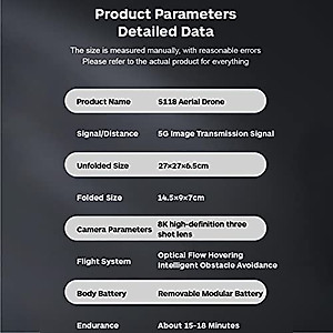 Camera Drone, Folding Drone with Dual Camera, 3-Level Flight Speed, Headless Mode, Boy's Best Drone Gifts Aerial Photography Aircraft Tools for Beginners, Kids, Outdoor