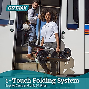 Gotrax XR Elite Electric Scooter, 8.5" Pneumatic Tire, Max 18 Mile and 15.5Mph by 300W Motor, Bright Headlight and Taillight, Aluminum Alloy Frame and Cruise Control, Foldable Escooter for Adult Black