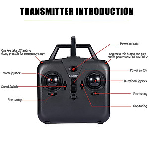 GoolRC C129 RC Helicopter for Adults and Kids, 4 Channel 2.4Ghz Remote Control Helicopter with 6-Axis Gyro, Aileronless RC Aircraft with Altitude Hold and 3 Batteries (Orange)