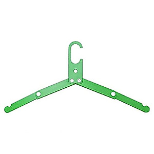 CDYD Convenient Clothing Hanger Groove Design Hanger Rack Folding Dry Clothes Heavy Duty Clothing Hanger (Color : D, Size : 21.5cm x 21.5cm x 10cm)