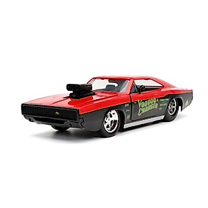 Big Time Muscle 1:24 1970 Dodge Charger RT Voodoo Die-Cast Car, Toys for Kids and Adults