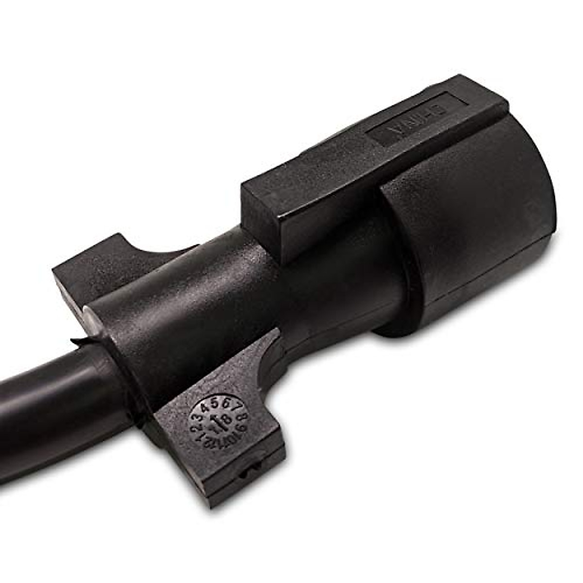 7-Way RV-Standard 1 Ft (16") Trailer Wire Extension- Male to Female