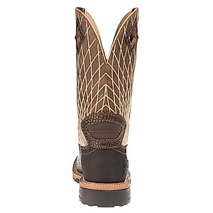 Justin Men's Derrickman Western Work Boot Composite Toe Cognac 12 D(M) US