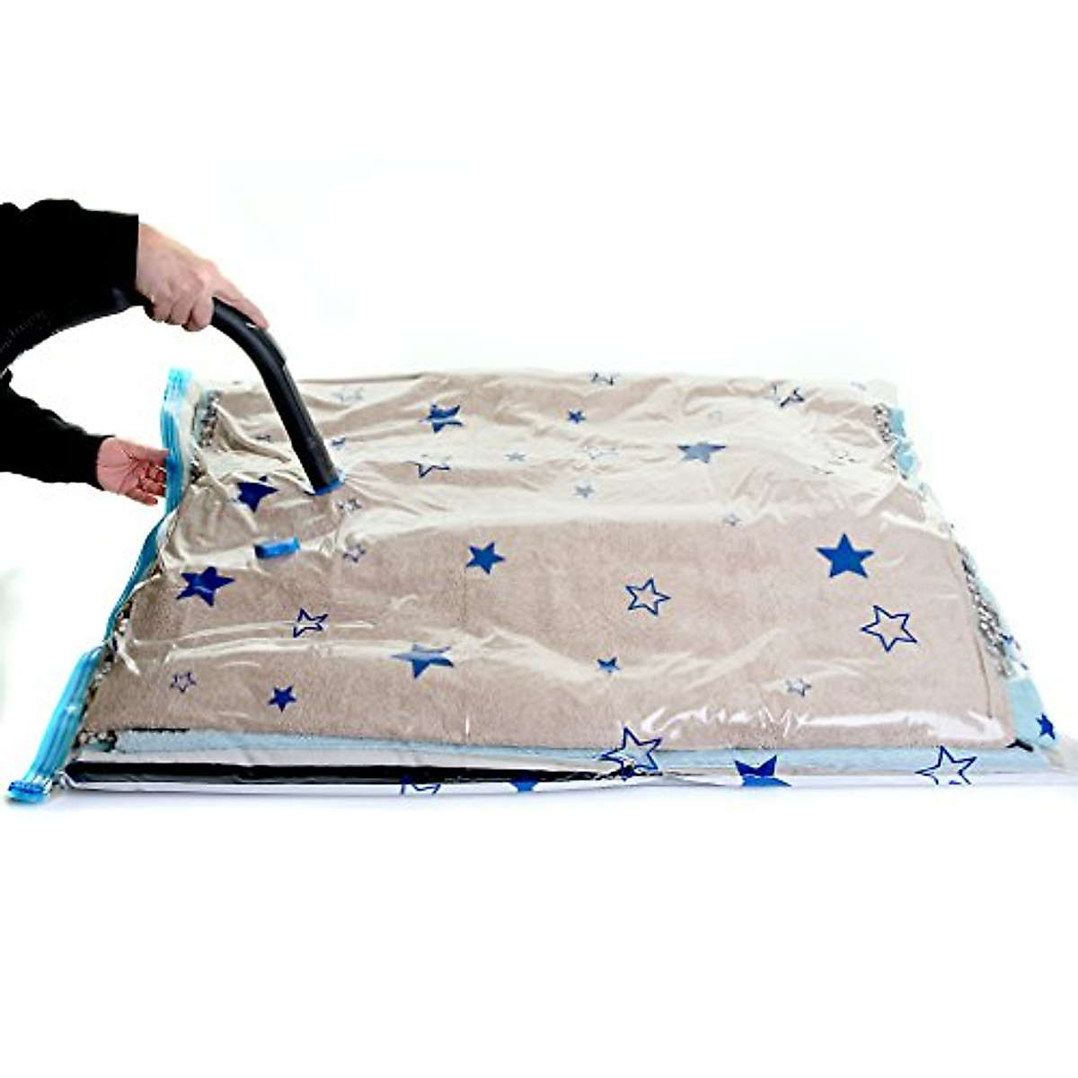 Axii Strong Vacuum Space Saver Storage Bags, Set of 5, 2 Sizes Thicker at .08 mm