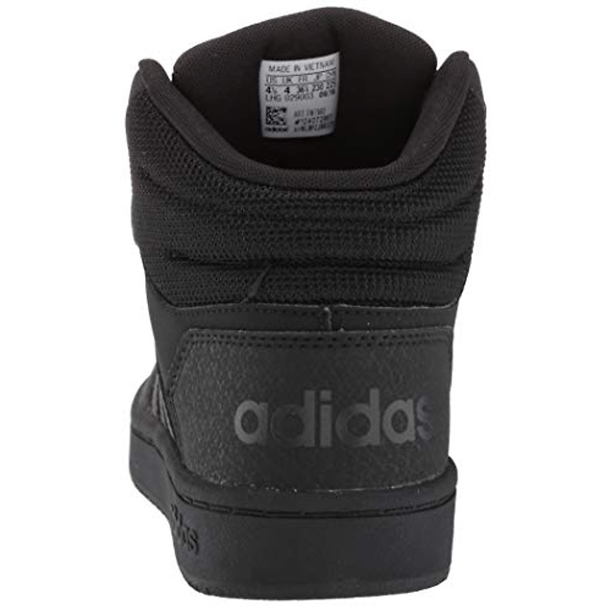 adidas Unisex-Baby Hoops MID 2.0 I Sneaker, Black, 10 M US