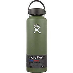 Hydro Flask Wide Mouth W Flex Cap Olive 40 Ounce, 1 EA
