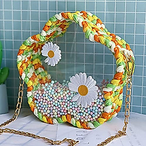 2 Rolls DIY T-Shirt Yarn Elastic Fabric Cloth Yarn Spaghetti Yarn Knitting Crochet Projects Leopard