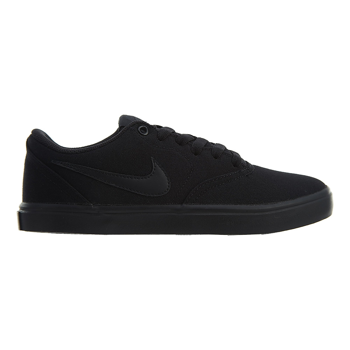 Nike SB Check Solar CNVS Womens Fashion-Sneakers 921463-001_9.5 - Black/Black-Anthracite