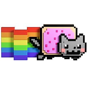 Youtooz Nyan Cat Vinyl Figure, 4.5" Meme Nyan Cat Figure, Flying Poptart Cat Figure, Nyan Cat Toy Meme Collection Based on Famous Internet Meme